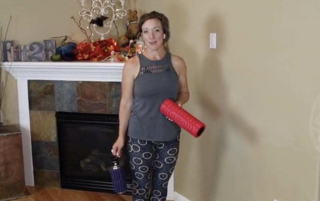 Foam Rolling (Water Bottle) Fun Release Routine – Fit2B Studio