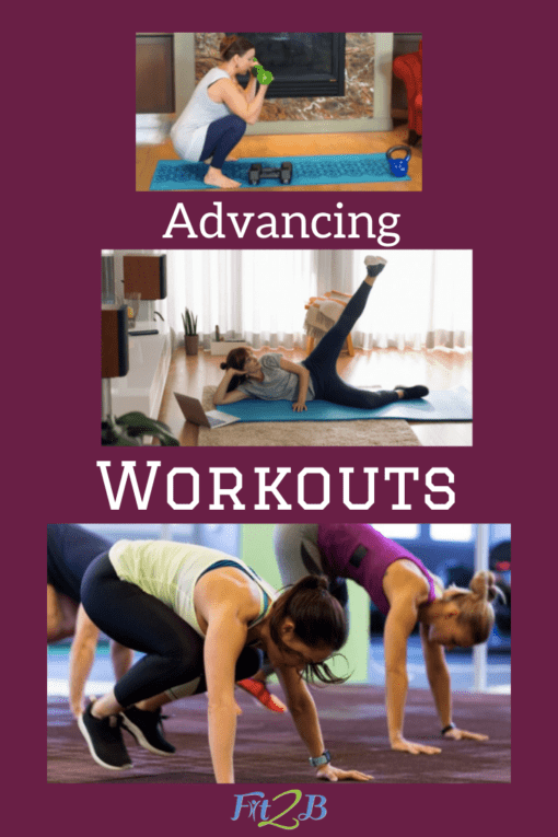 Fit2B™ Advancing Workout Path - Fit2B Studio