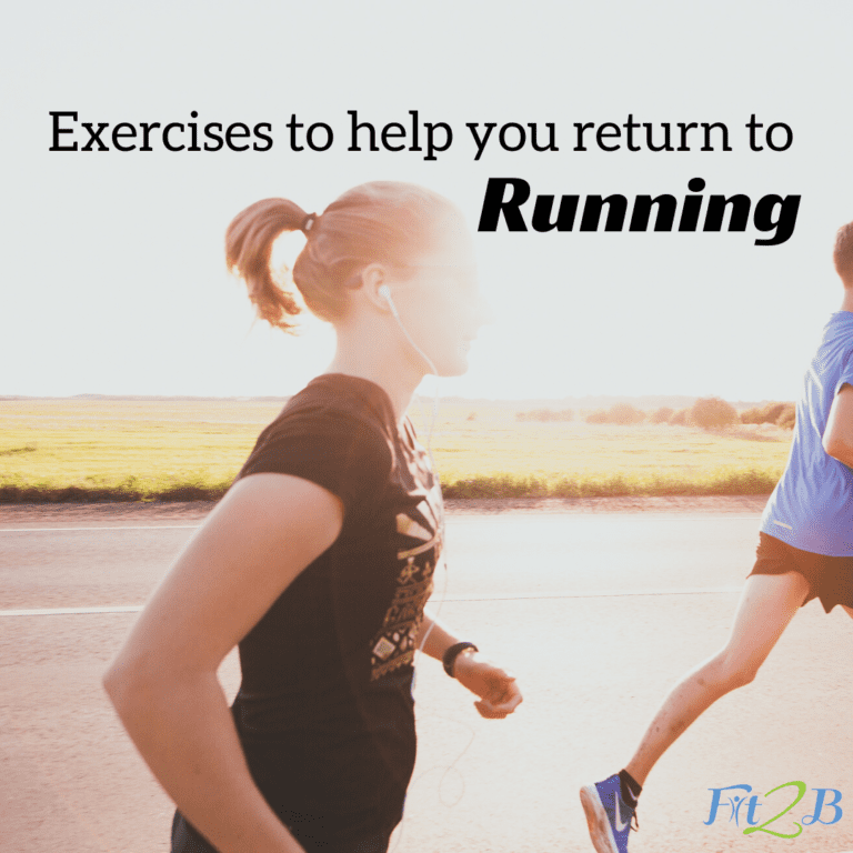 4 Exercises for a Safe Return to Running After Baby - Fit2B Studio